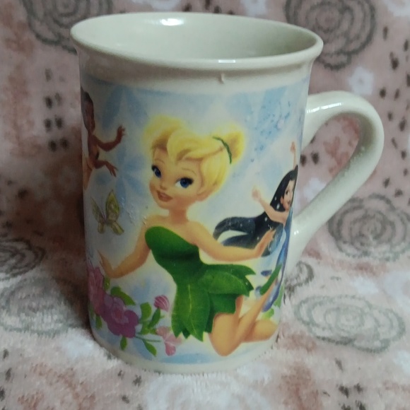 Disney | Kitchen | Disney Tinkerbell Fairies Mug With Pixies Rosetta ...